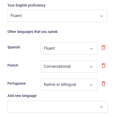 How do I edit my independent contractor profile?